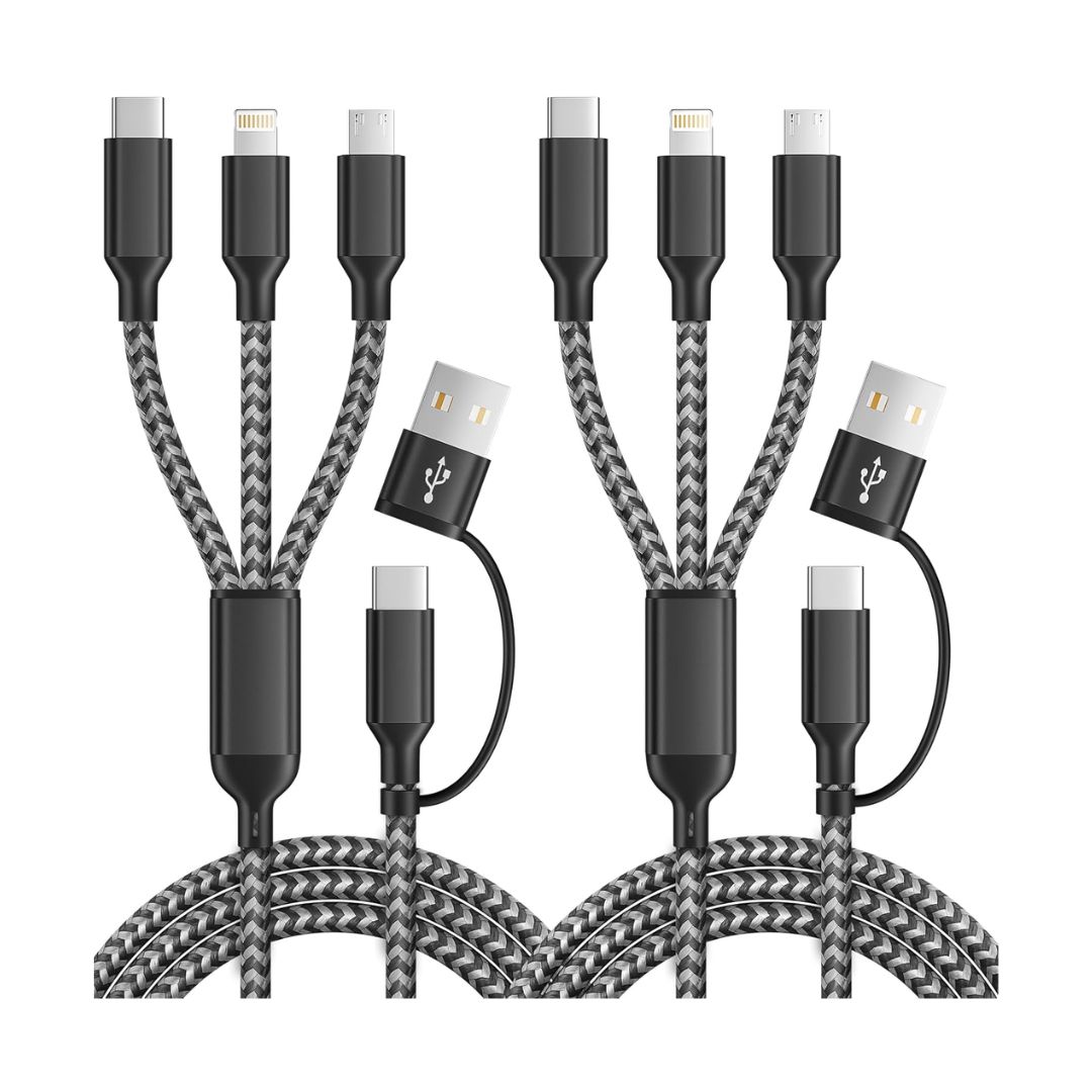 5-in-1 Charging Cable 2 Pack - Mik Zenon