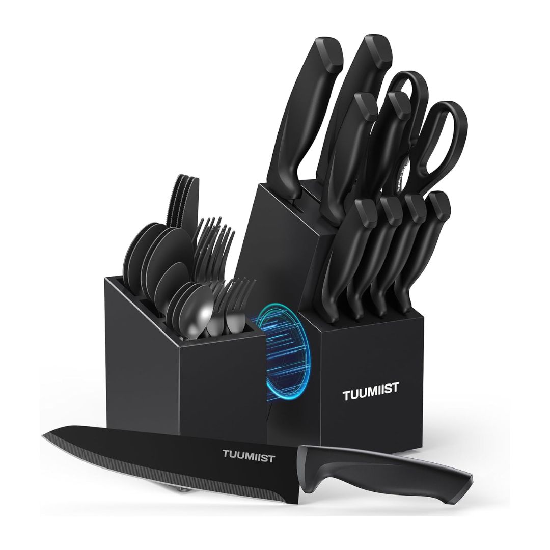 Kitchen Knife & Silverware Set - Mik Zenon