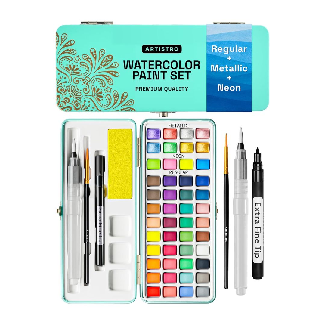 Artistro Watercolor Paint Set - Mik Zenon