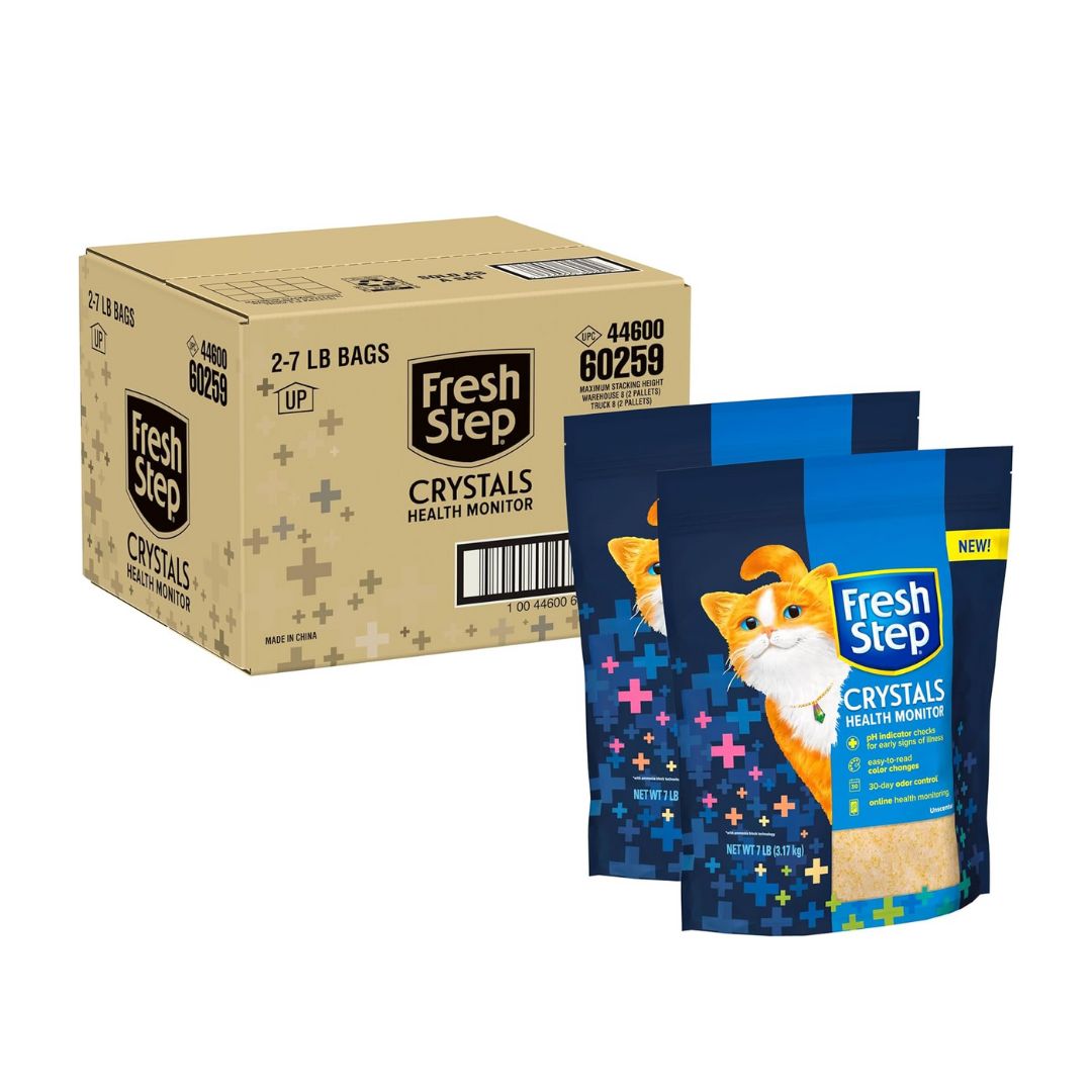Fresh Step Crystals Health Monitoring Cat Litter - Mik Zenon