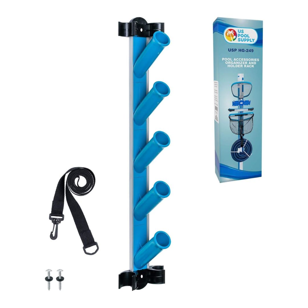 U.S. Pool Supply Pool Equipment Storage Rack - Mik Zenon