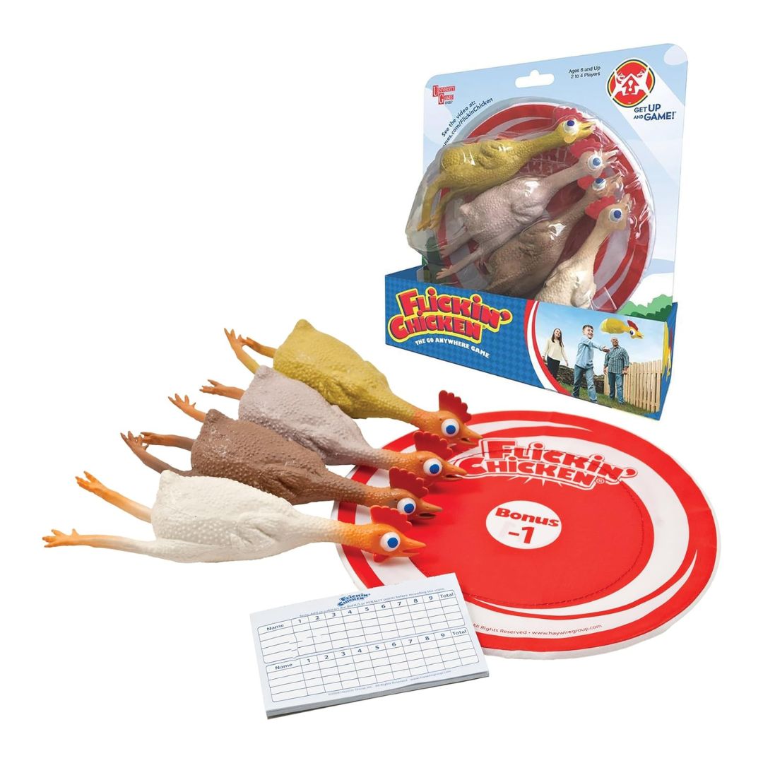 University Games Flickin Chicken Target Toss - Mik Zenon