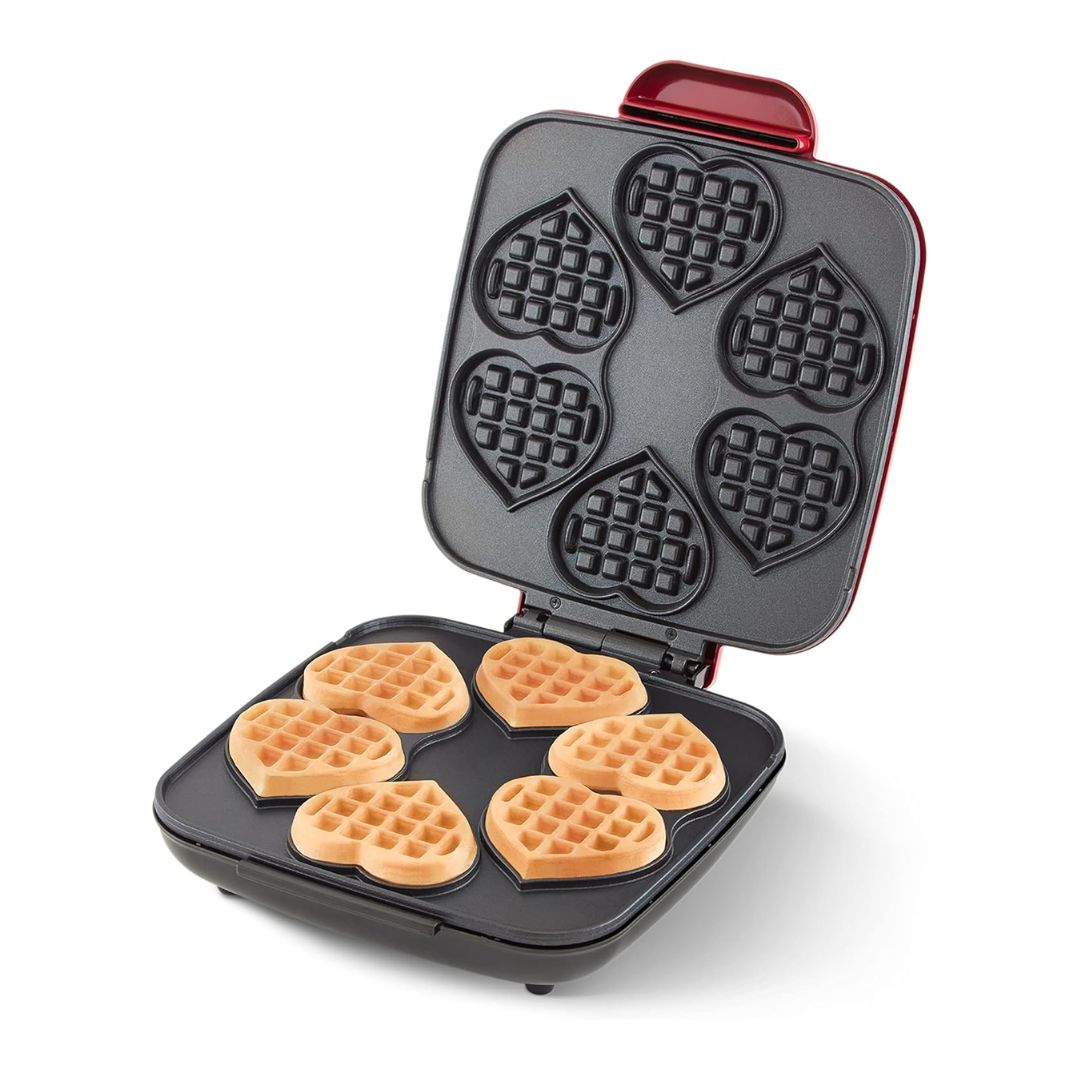 DASH Multi Mini Heart Waffle Make - Mik Zenon