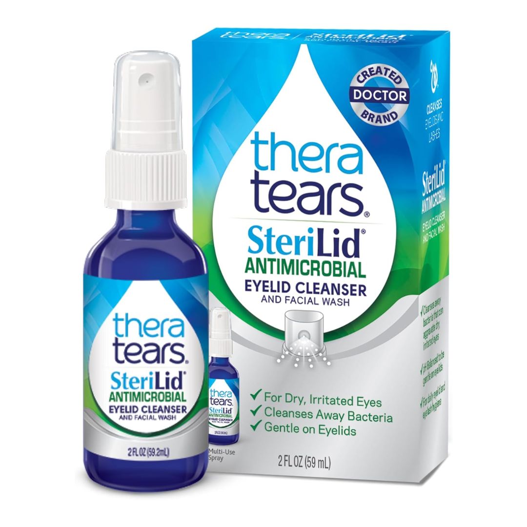 TheraTears SteriLid Antimicrobial Eyelid Cleanser - Mik Zenon