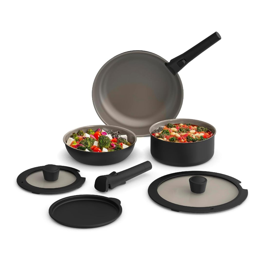 Bella Removable Handle Cookware Set (8 Piece) - Mik Zenon