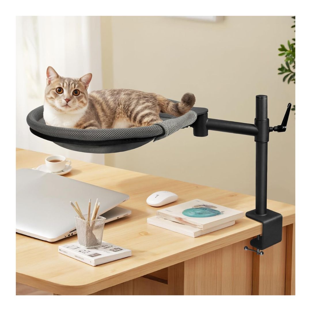 Adjustable 360° Rotating Cat Desk Bed - Mik Zenon