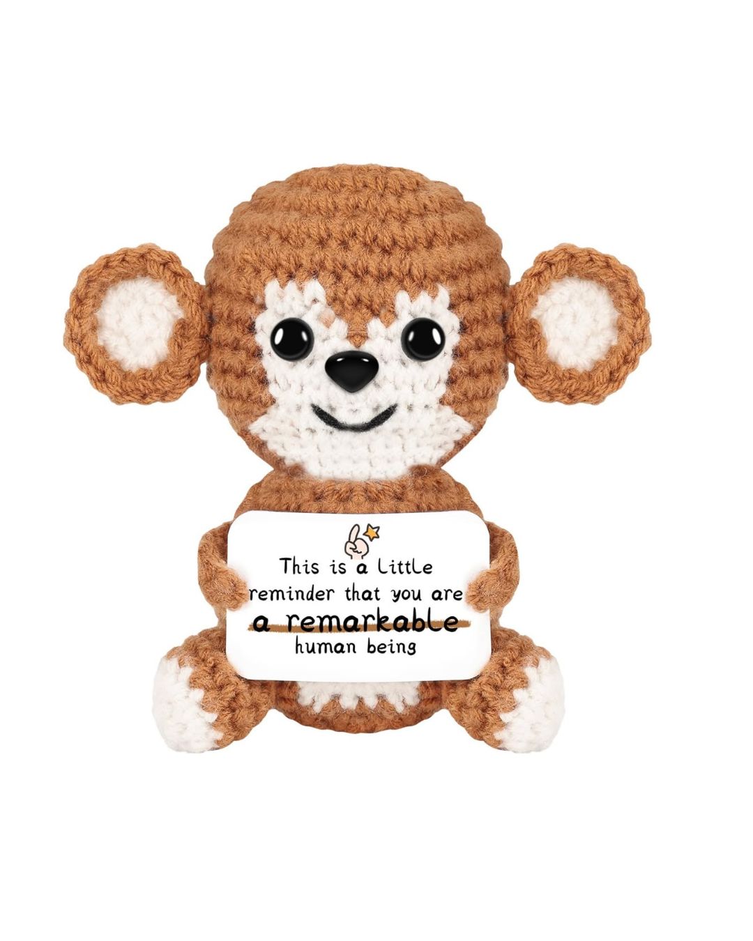 Handmade Crochet Monkey - Mik Zenon