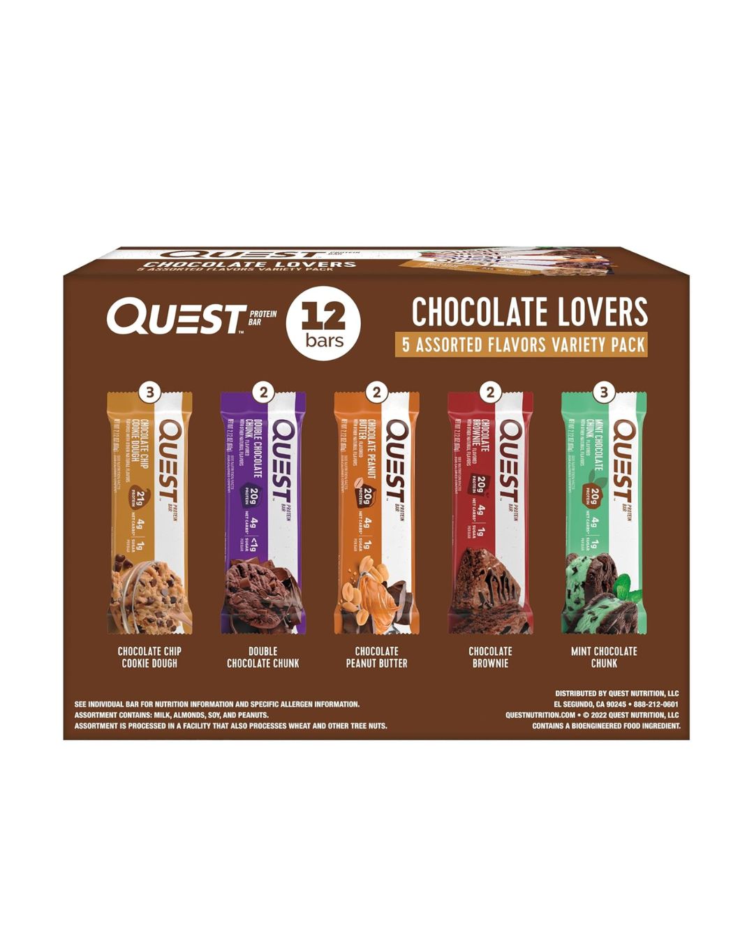 Quest Nutrition Chocolate Lovers Variety Pack - Mik Zenon