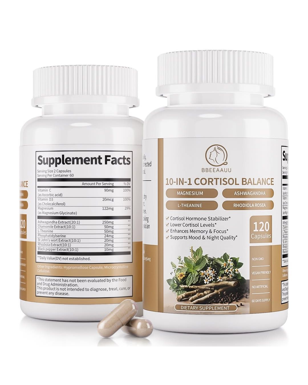 Cortisol Reducing Supplements for Men and Women - Mik Zenon