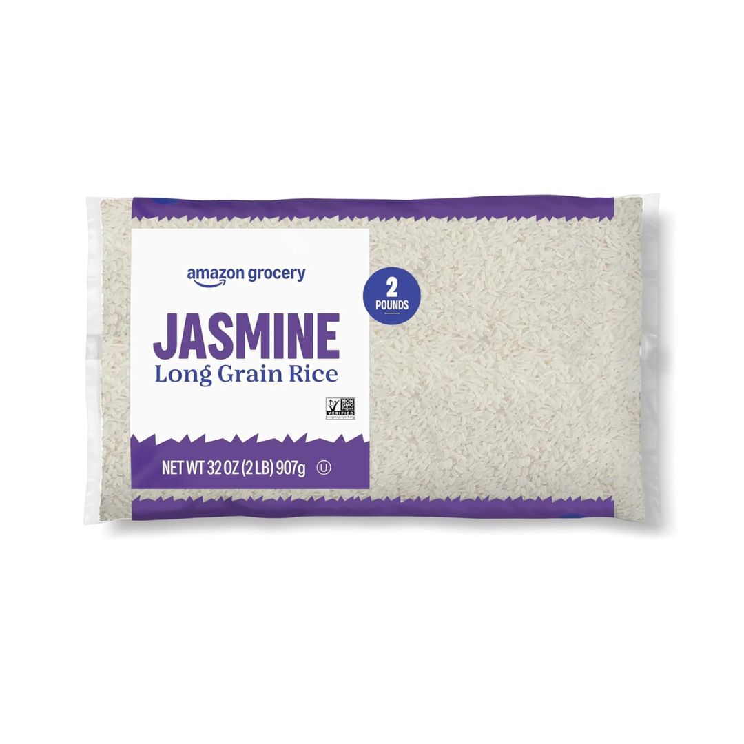 Amazon Grocery Jasmine Long Grain Rice 2 Lbs. - Mik Zenon