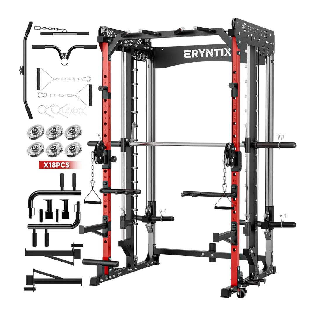 Smith Machine Power Rack All-in-One Home Gym - Mik Zenon