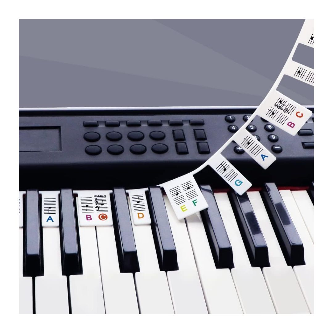 Piano Key Stickers - Mik Zenon