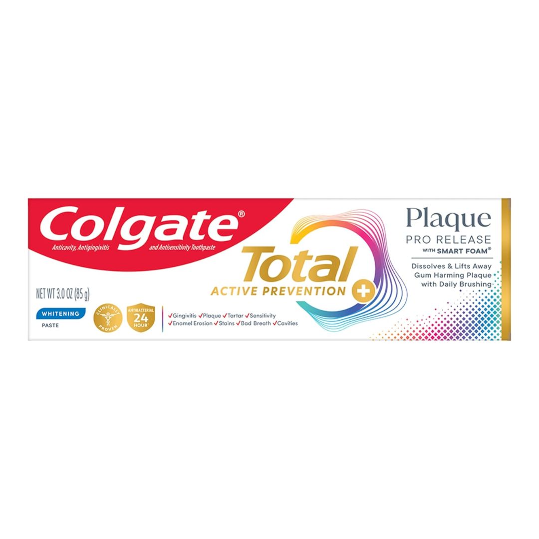 Colgate Total Plaque Pro Release Whitening Toothpaste - Mik Zenon