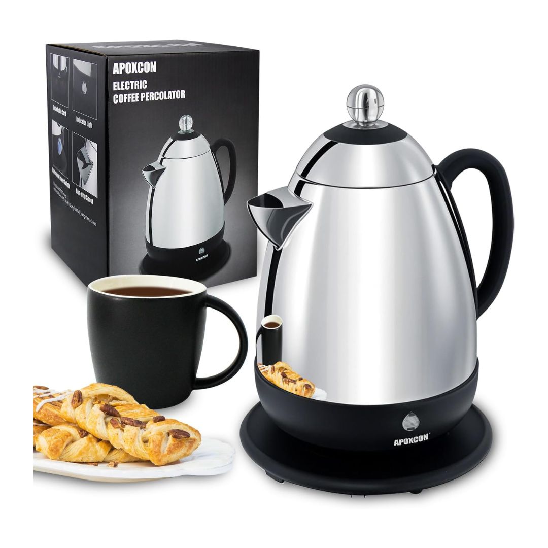Electric Coffee Percolator - Mik Zenon