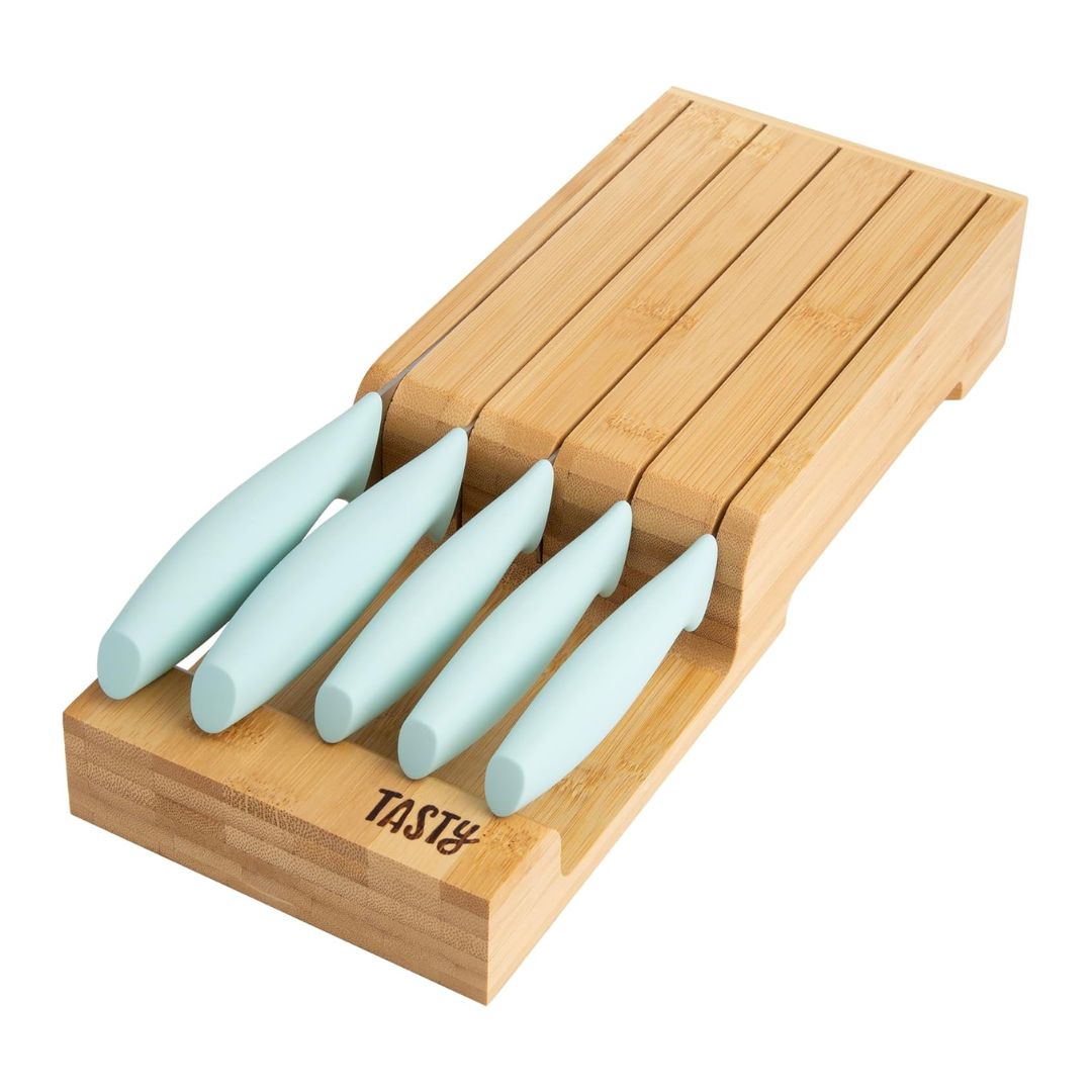 Tasty In-Drawer Kitchen Knife Set (6 Piece) - Mik Zenon