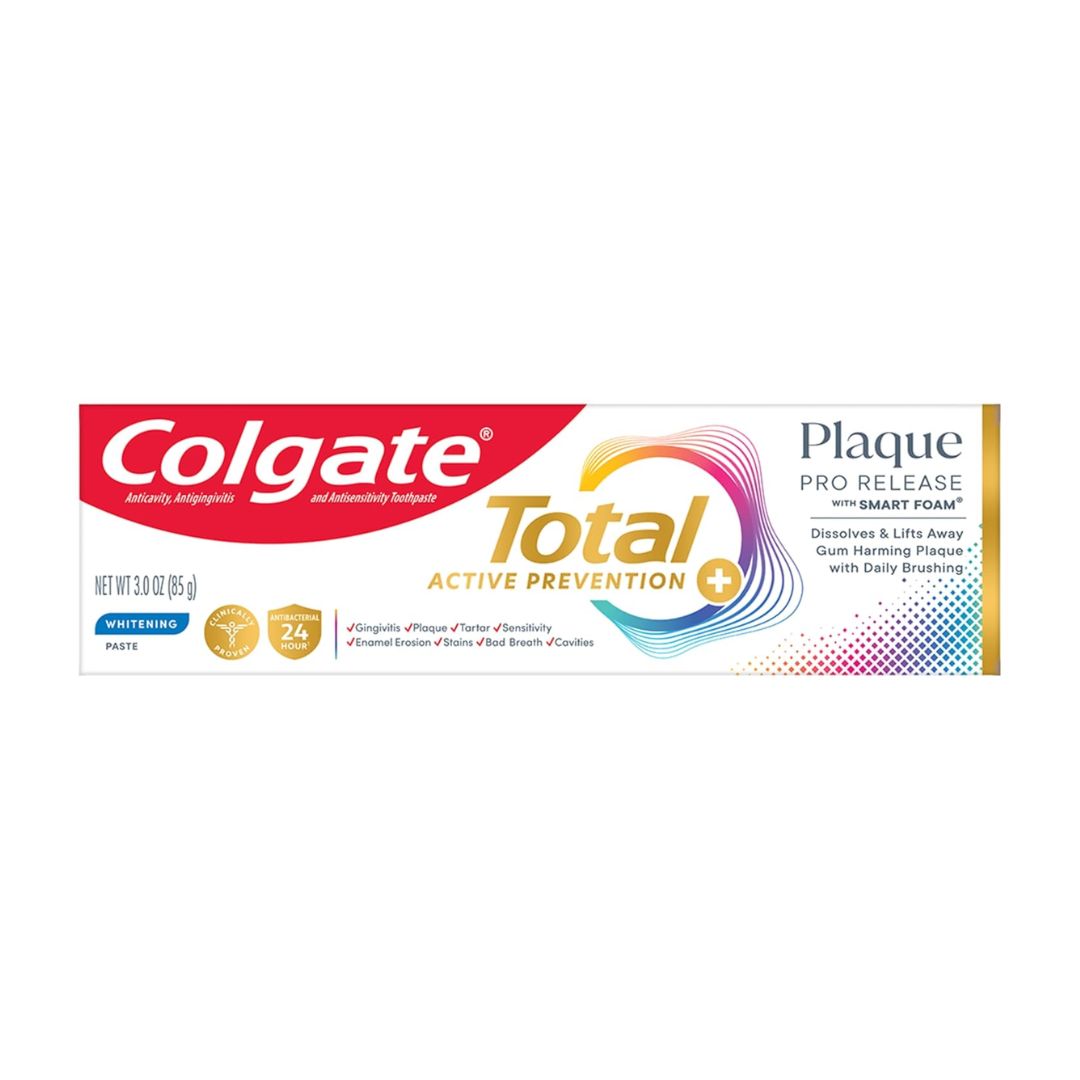 Colgate Total Plaque Pro Release Whitening Toothpaste - Mik Zenon