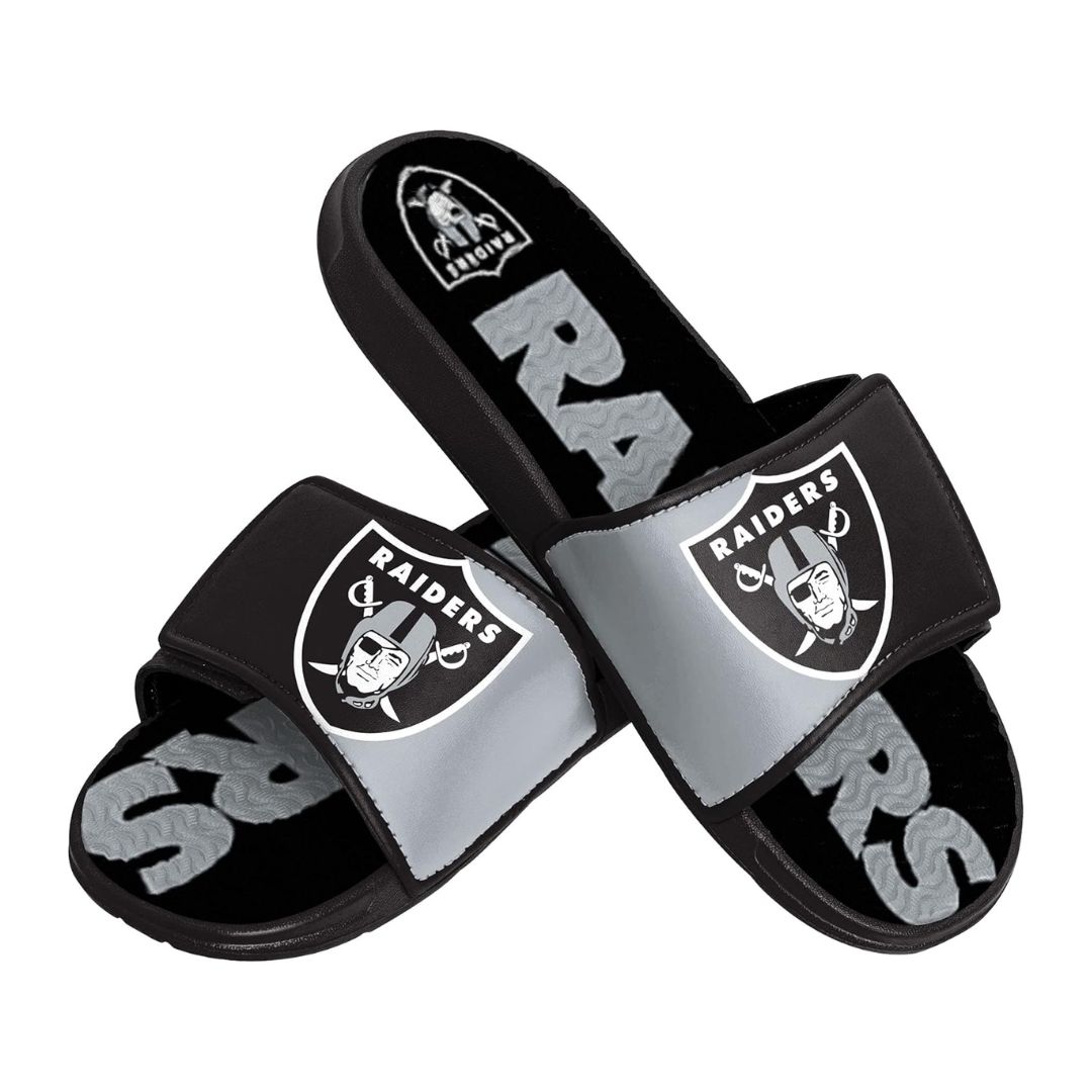 FOCO Men’s NFL Team Logo Sport Slide Sandals - Mik Zenon