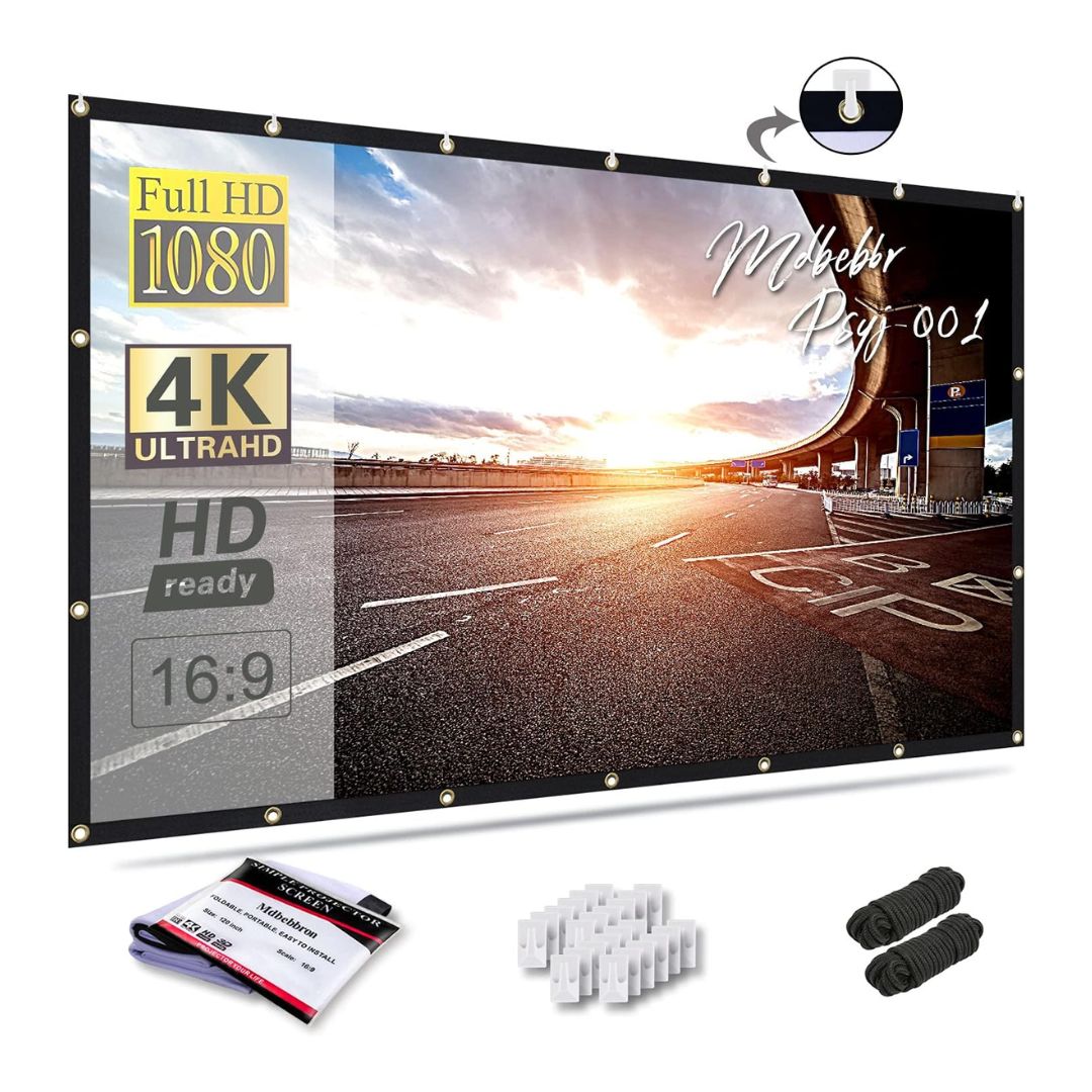 120 inch Projector Screen - Mik Zenon