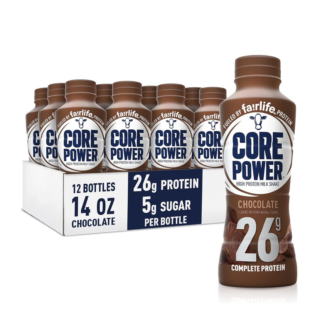 Core Power Protein Shake Chocolate (12 Pack) - Mik Zenon