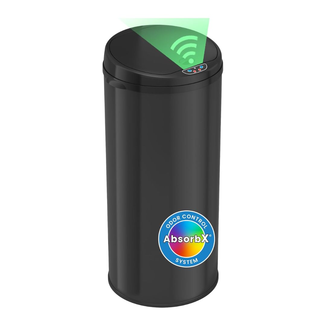 iTouchless 50 Liter / 13 Gallon Sensor Trash Can - Mik Zenon