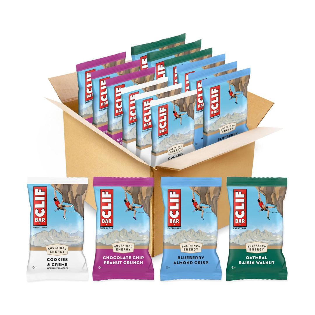 CLIF BAR - Energy Protein Bars (12 Pack) - Mik Zenon