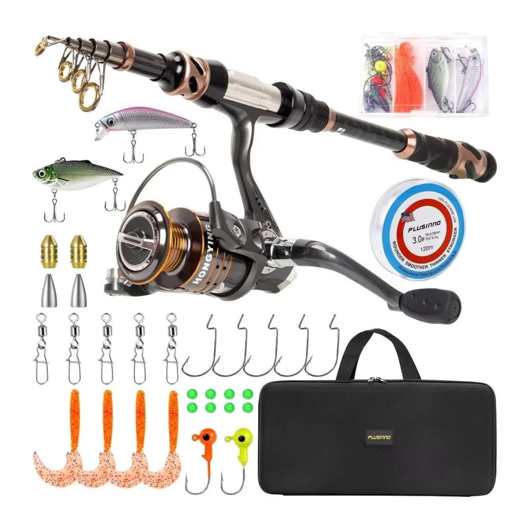 PLUSINNO Fishing Rod & Reel Combo - Mik Zenon