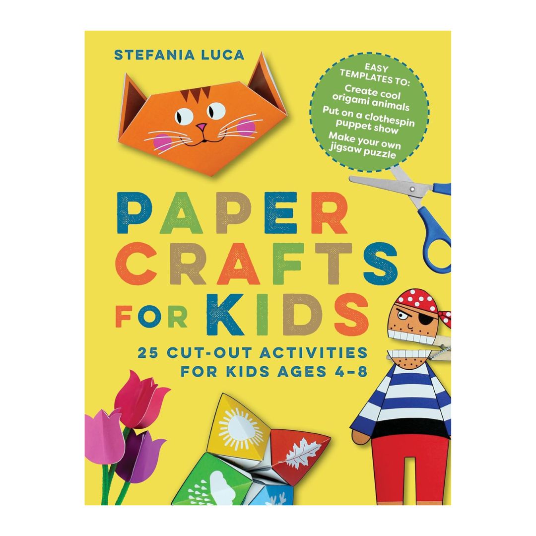 Paper Crafts for Kids: 25 Cut-Out Activities - Mik Zenon