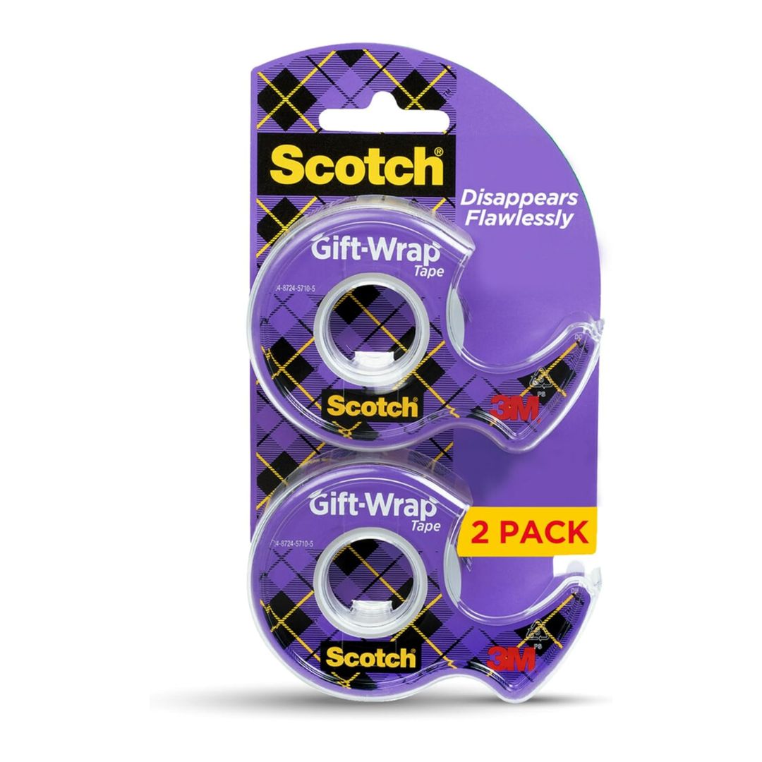 Scotch Gift Wrap Tape (2 Tape Rolls) - Mik Zenon