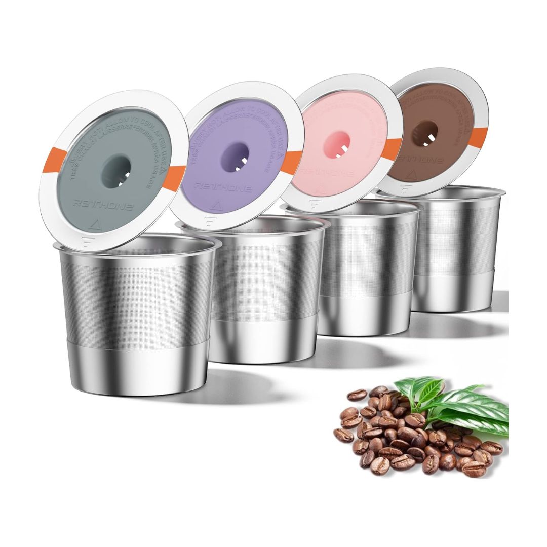 Reusable K Cup Coffee Filters (4 Pack) - Mik Zenon