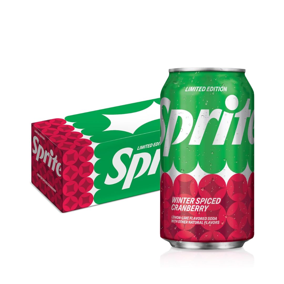 Sprite Winter Spiced Cranberry (12 Pack) - Mik Zenon