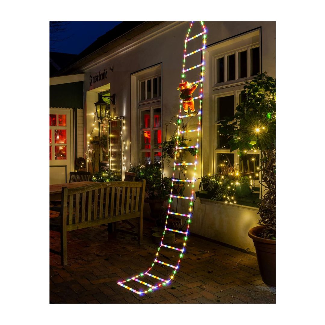 LED Christmas Ladder Lights - Mik Zenon