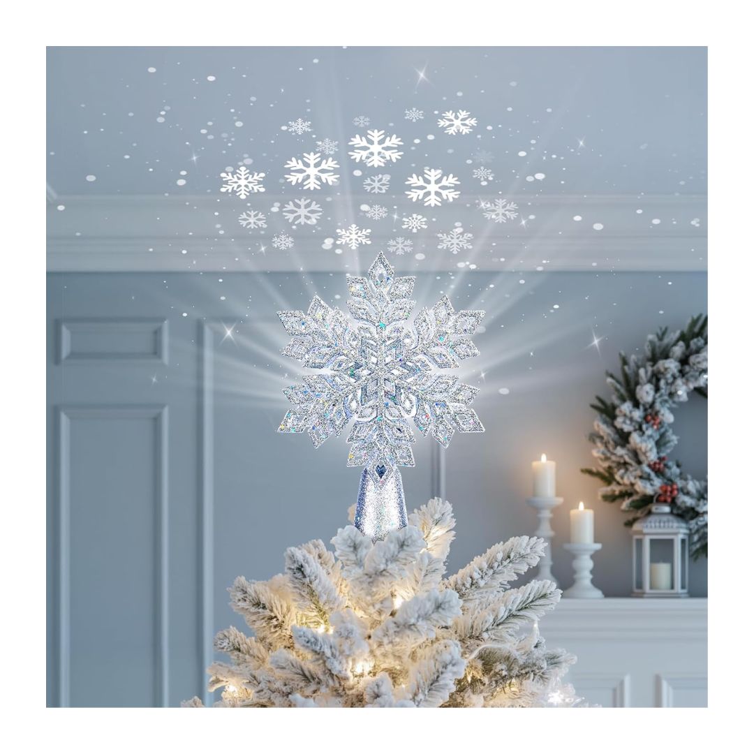 Brightown Snowflake Christmas Tree Topper - Mik Zenon