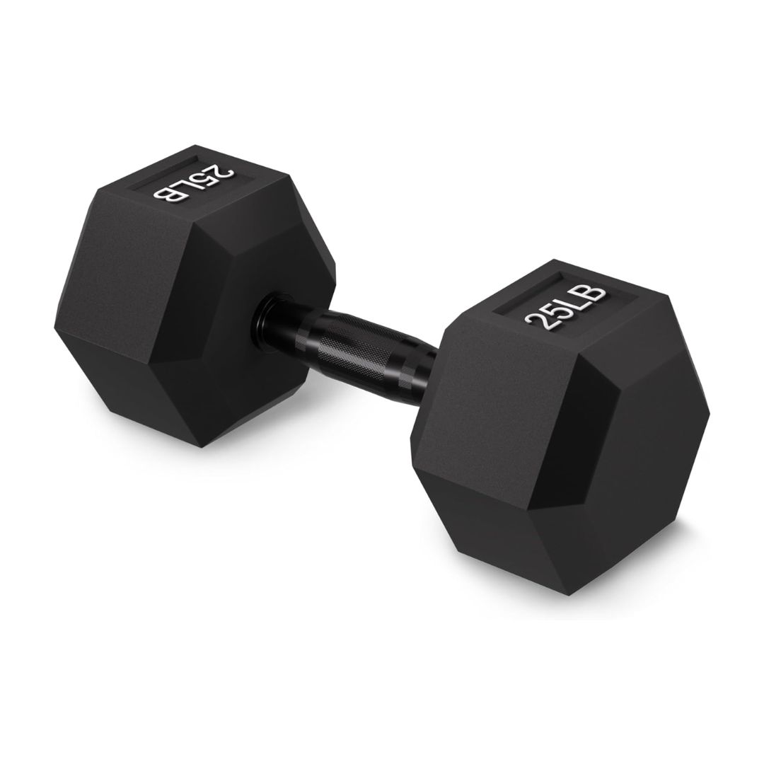 Fitvids Rubber Hex Dumbbell - Mik Zenon
