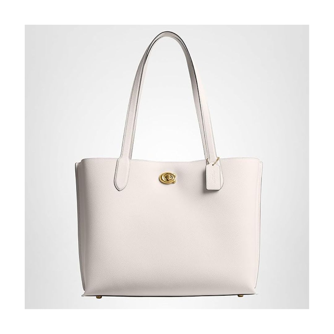 COACH Polished Pebble Leather Tote - Mik Zenon