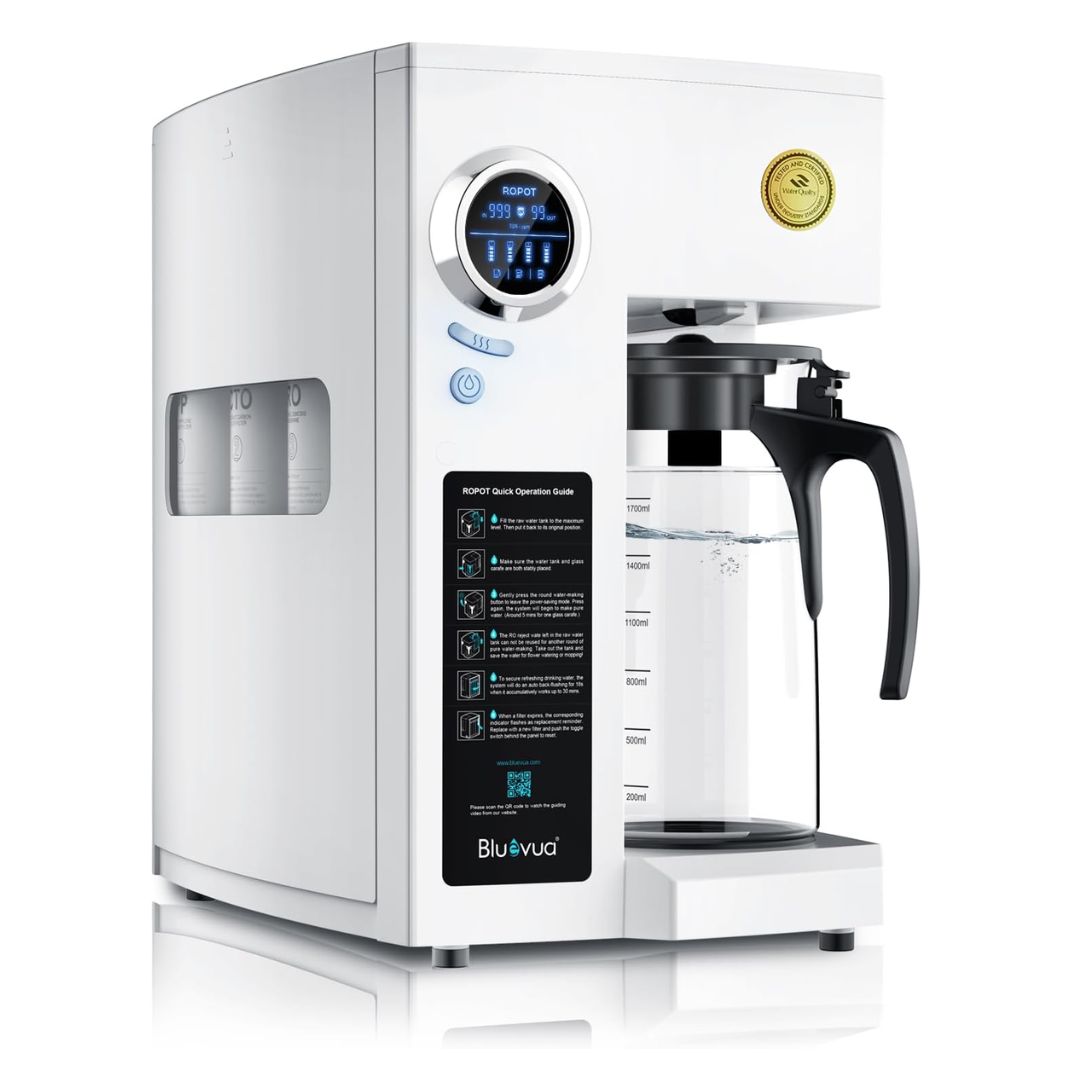 Bluevua Reverse Osmosis Countertop Water Filter - Mik Zenon