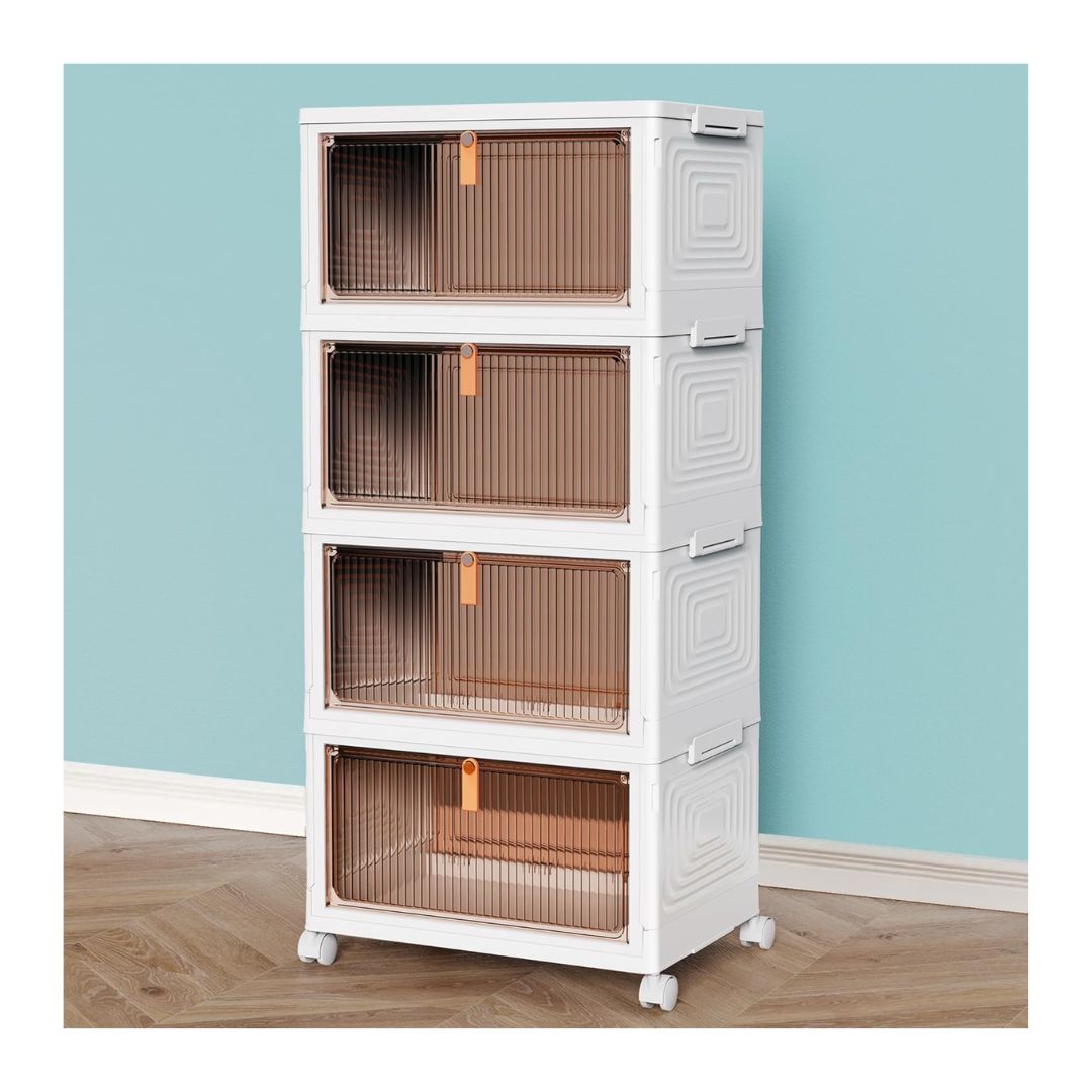 4-Tier Stackable Storage Bins - Mik Zenon