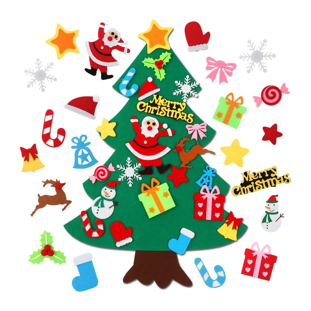 CASA CLAUSI Felt Christmas Tree DIY Decor Kit - Mik Zenon