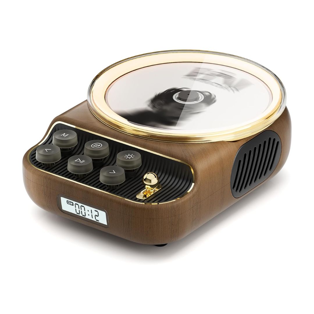 Retro Portable CD Player - Mik Zenon