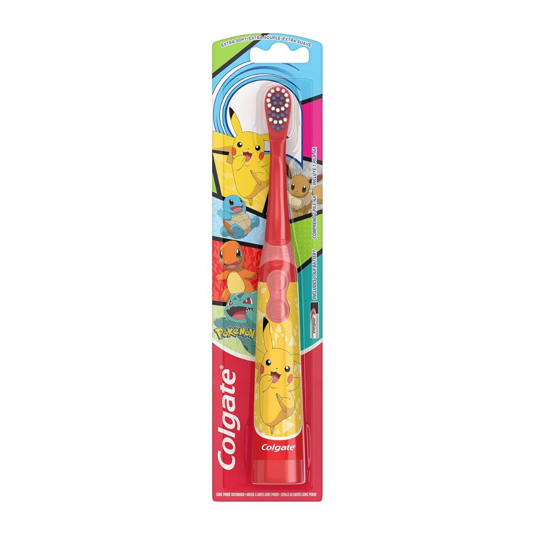 Colgate Kids Powered Vibrating Pokemon Toothbrush - Mik Zenon