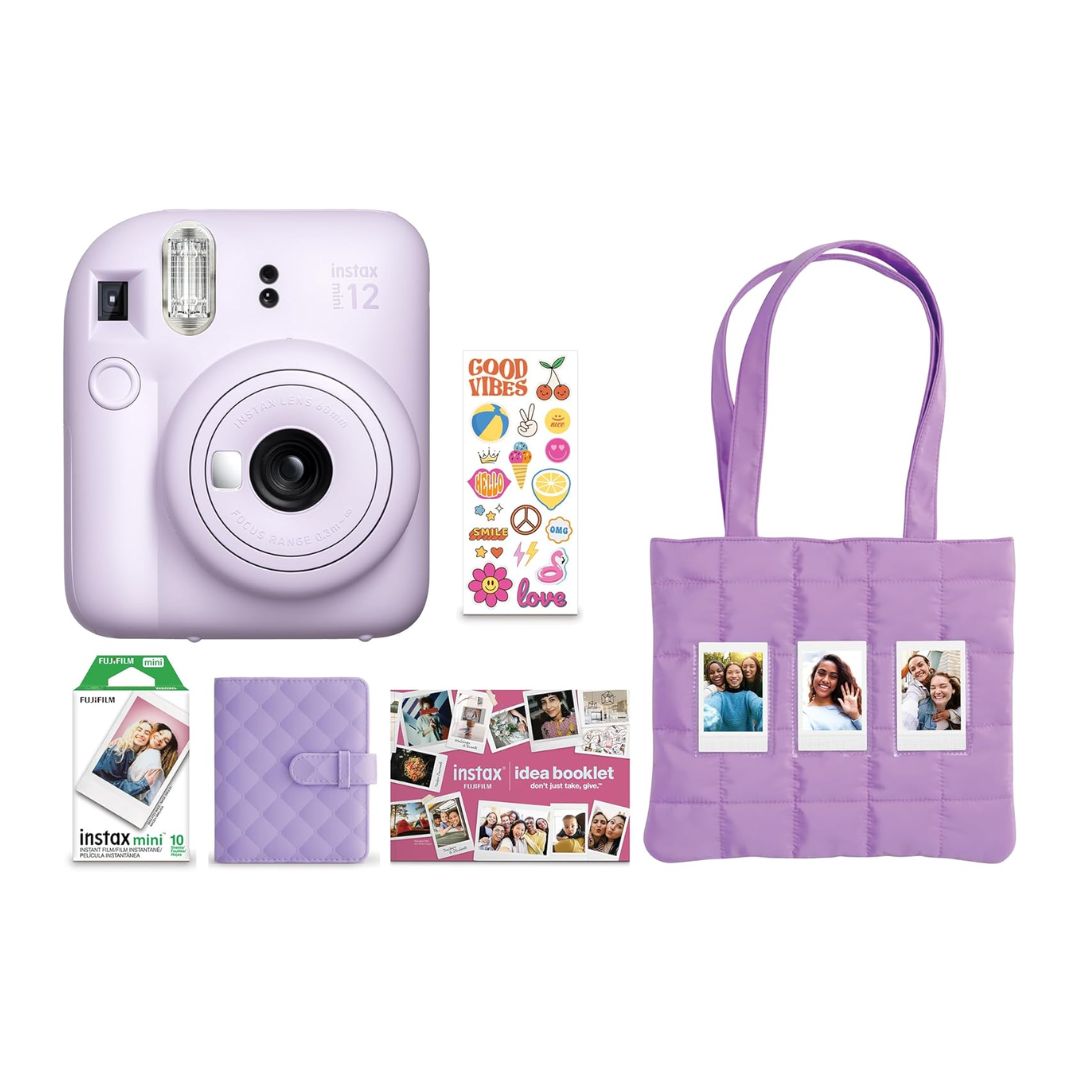 FUJIFILM Instax Mini 12 Holiday Bundle - Mik Zenon