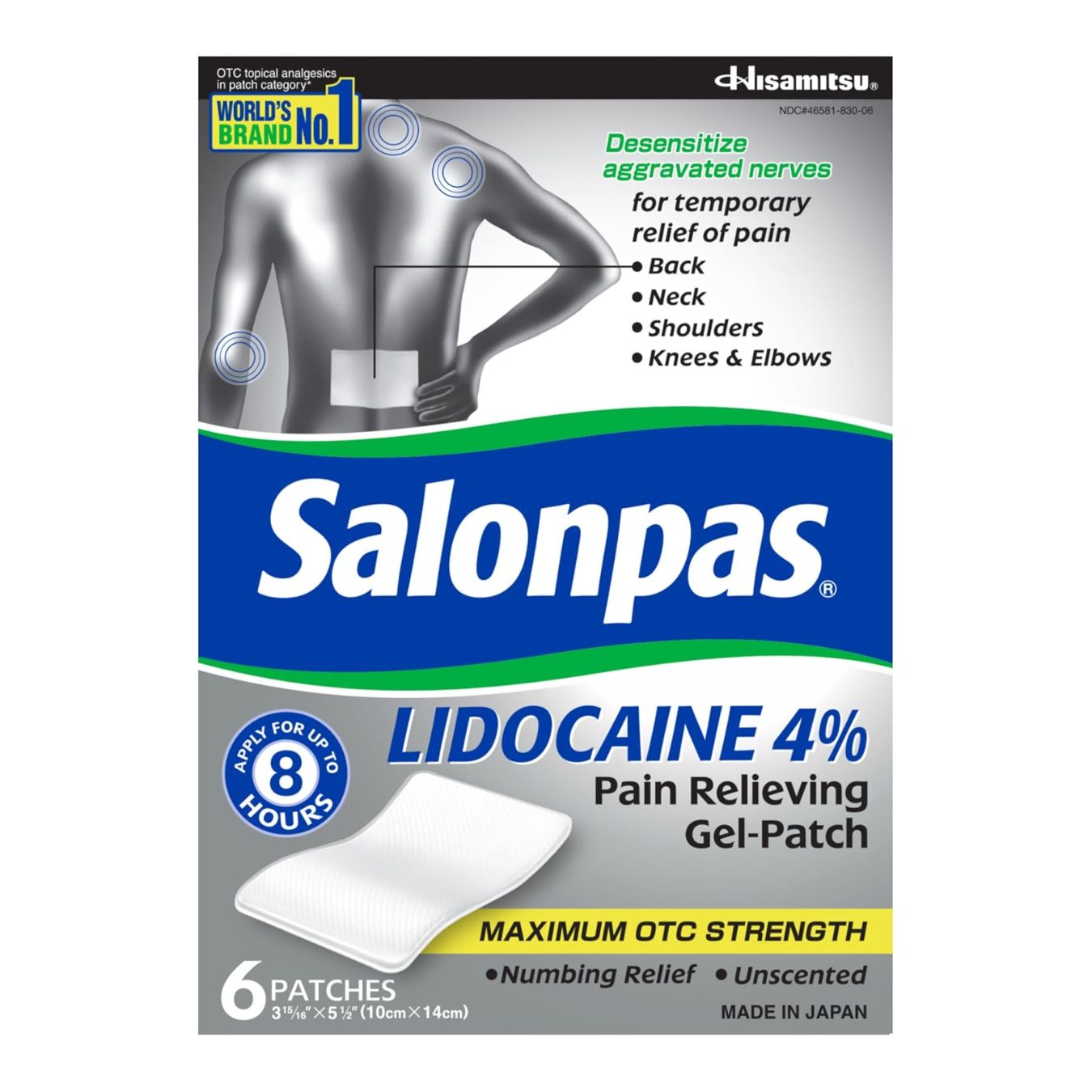 Salonpas Pain Relieving Gel-Patch - Mik Zenon