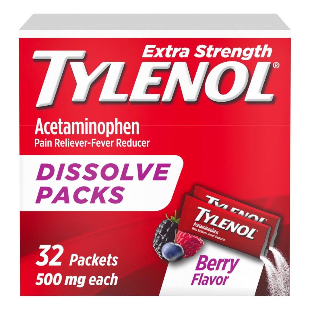 Tylenol Dissolve Powder Packs - Mik Zenon