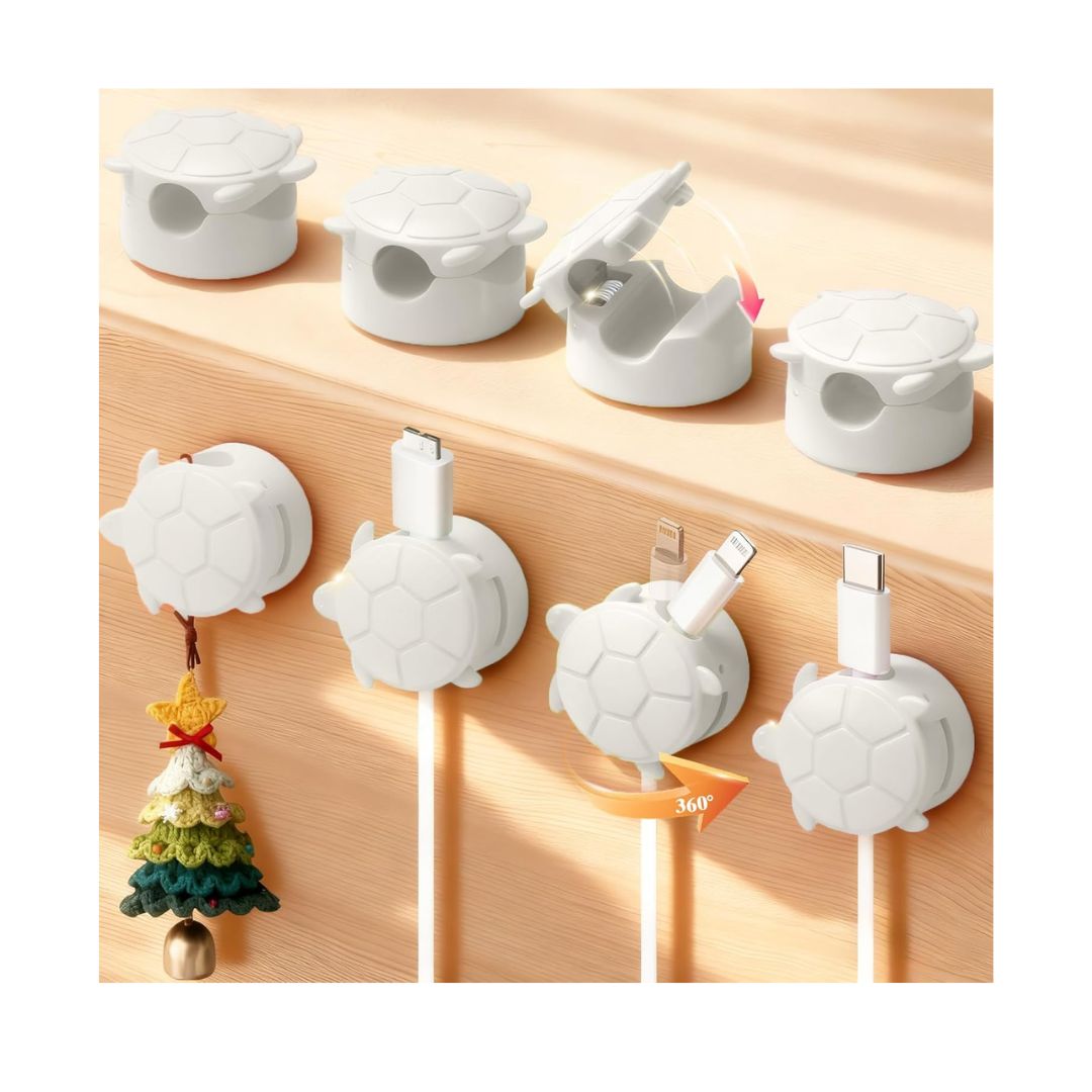 Rotating Cable Clips 8 Pack - Mik Zenon