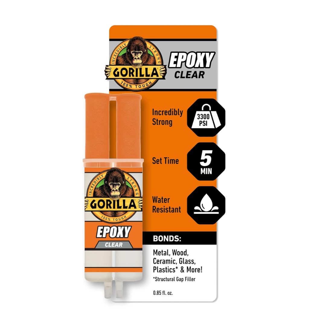 Gorilla 2 Part Clear Epoxy Adhesive - Mik Zenon