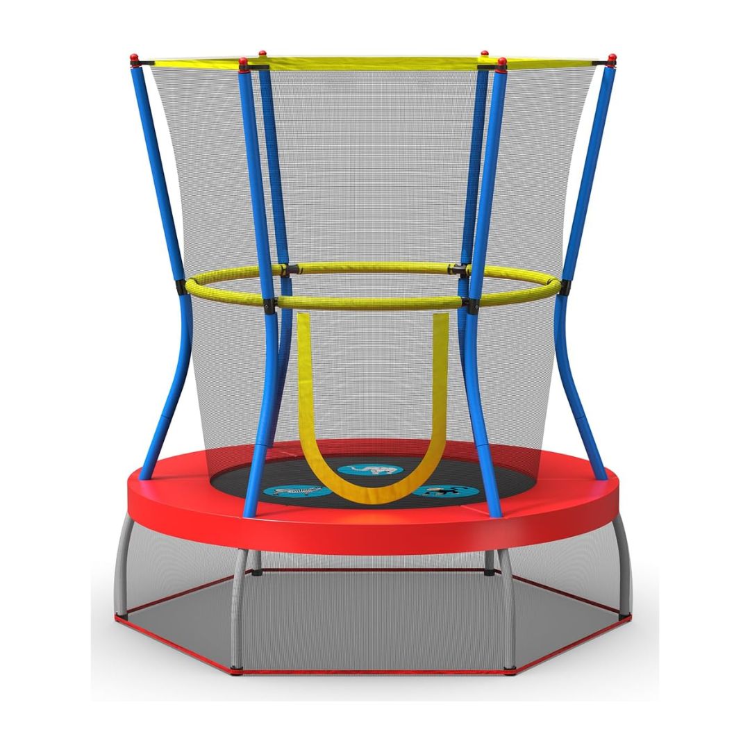 Mini Trampoline & Enclosure Net - Mik Zenon