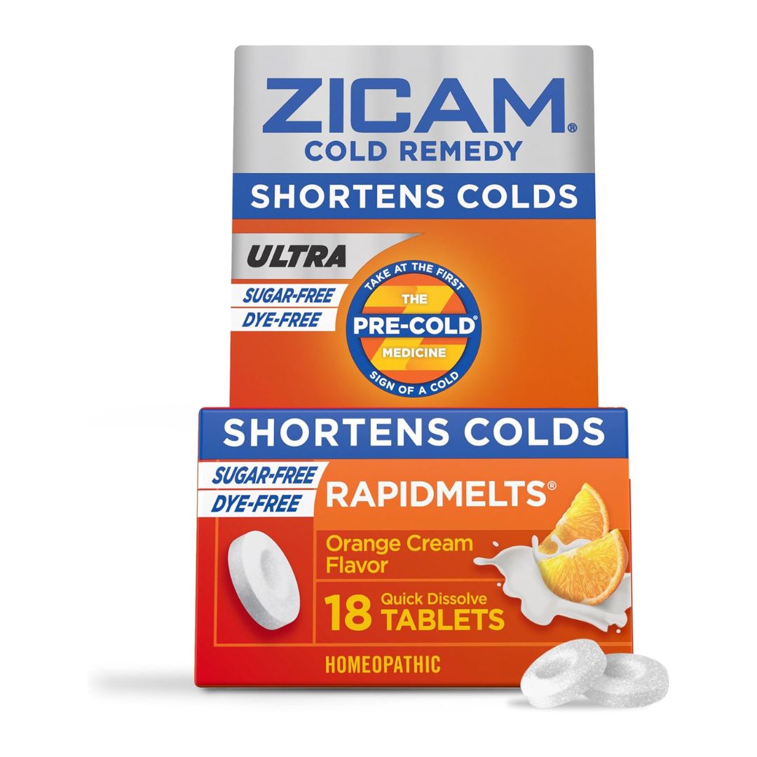 Zicam Ultra Cold Remedy RapidMelts (18 Count) - Mik Zenon