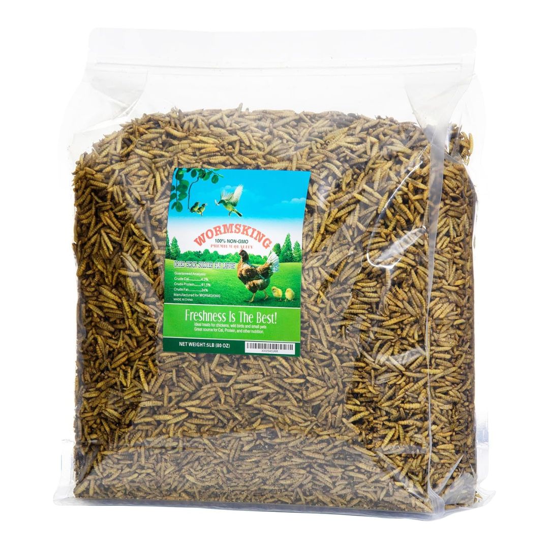 Dried Black Soldier Fly Larvae - Mik Zenon