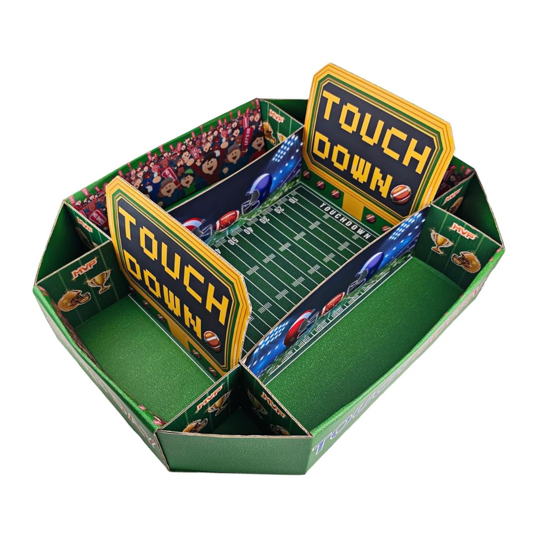 Football Stadium Snack Tray Party Set - Mik Zenon
