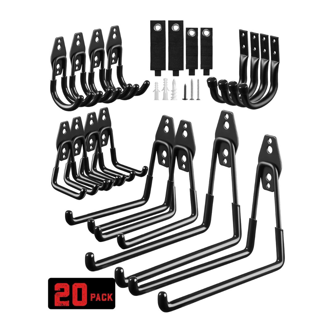 Garage Hooks (20 Pack) - Mik Zenon