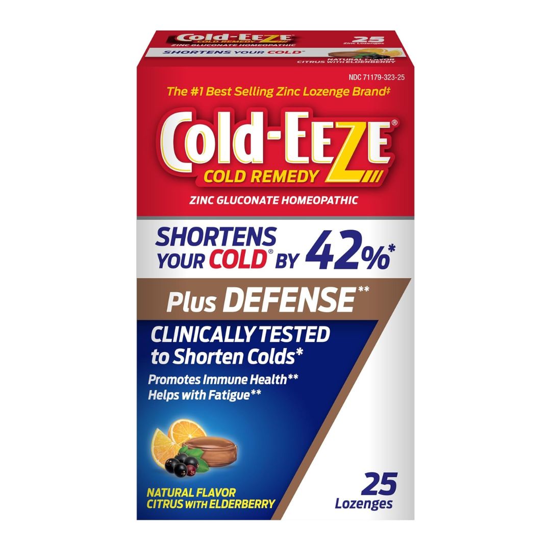 COLD-EEZE Elderberry Zinc Lozenges - Mik Zenon